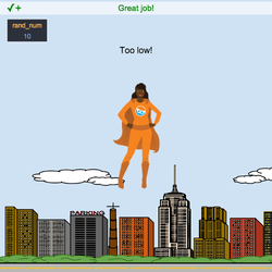 Adivina el número - Python with Data | Codesters Curriculum