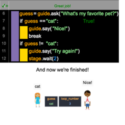 Adivina el número - Python with Data | Currículo en Codesters
