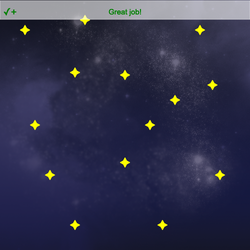 Cielo nocturno - Python - Parte 1 | Codesters Curriculum