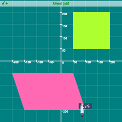 formas en un plano - Codificación de séptimo grado | Codesters Curriculum