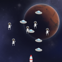 Rescate de astronautas - Python - Parte 2 | Codesters Curriculum