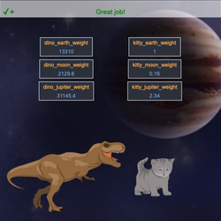 Around the Solar System - Python - Part 2 | Codesters Curriculum