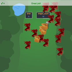 Ejemplo de construcción - Python with Functions | Codesters Curriculum