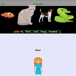 Grocery Lists - Python with Graphics V1 | Codesters Curriculum