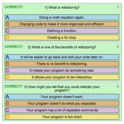 Refactoring - Python with Functions | Codesters Curriculum